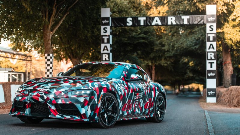Bloody Toyota Supra Crash Halloween Display in New Jersey Sparks ...