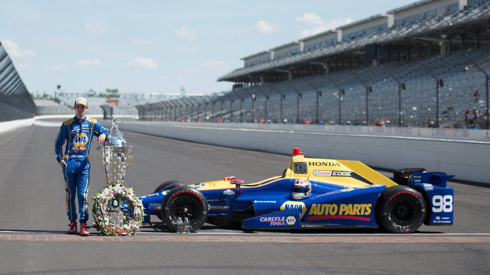 Alexander Rossi's Car That Won the 100th Indy 500 Sold for Over $1.1 ...