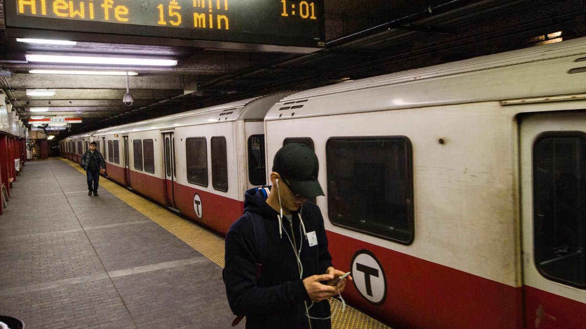 Mockup of Boston's New Subway Car on Display