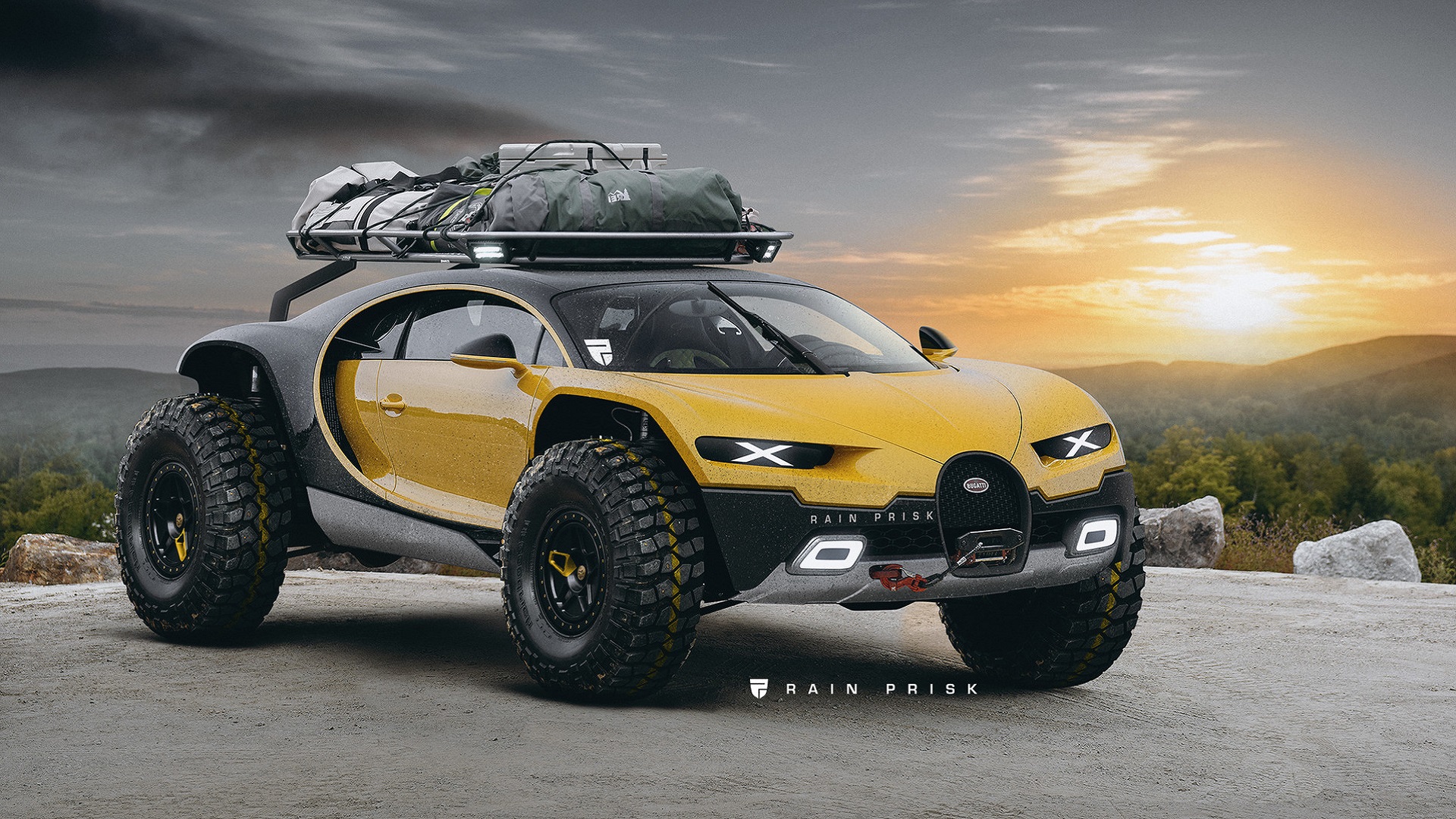 Someone Build This Bugatti Chiron Off-Road Racer and Take It to the ...
