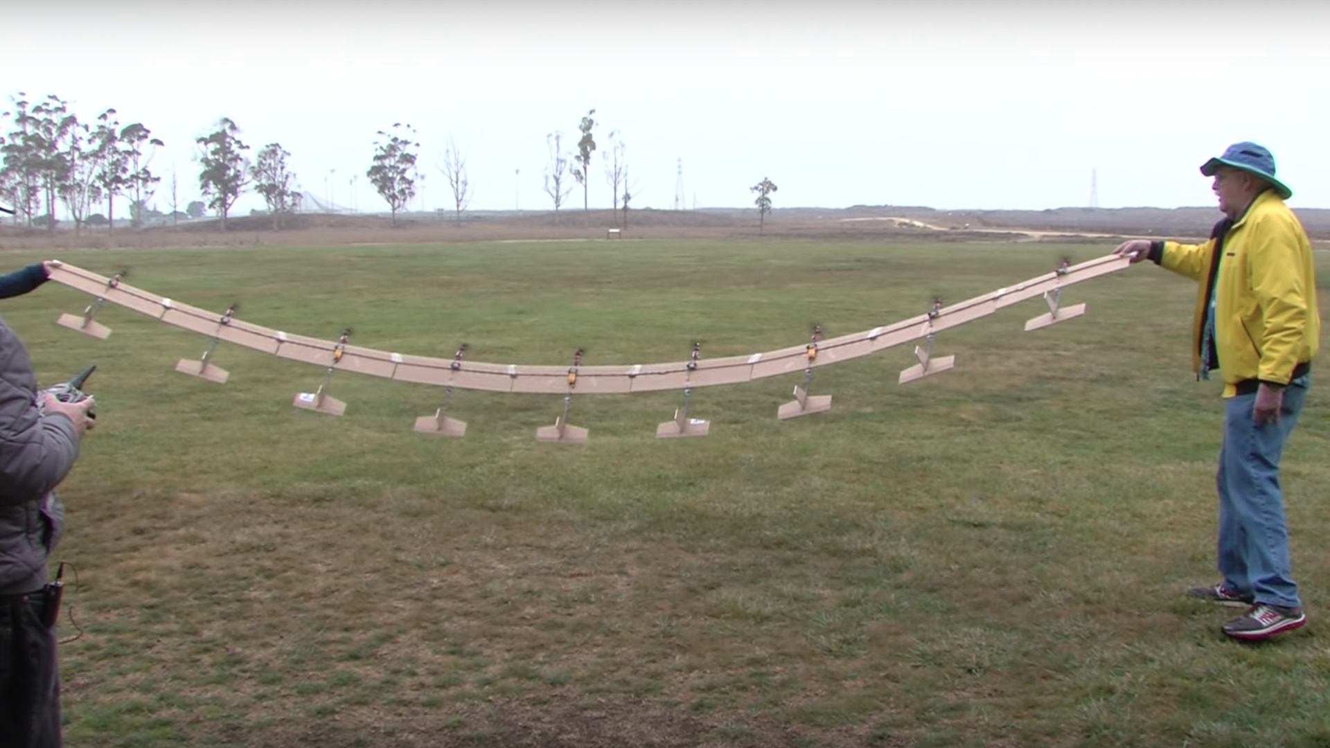 The Nine-Piece Flex-Plane Drone Flaps Its Wings Like a Bird
