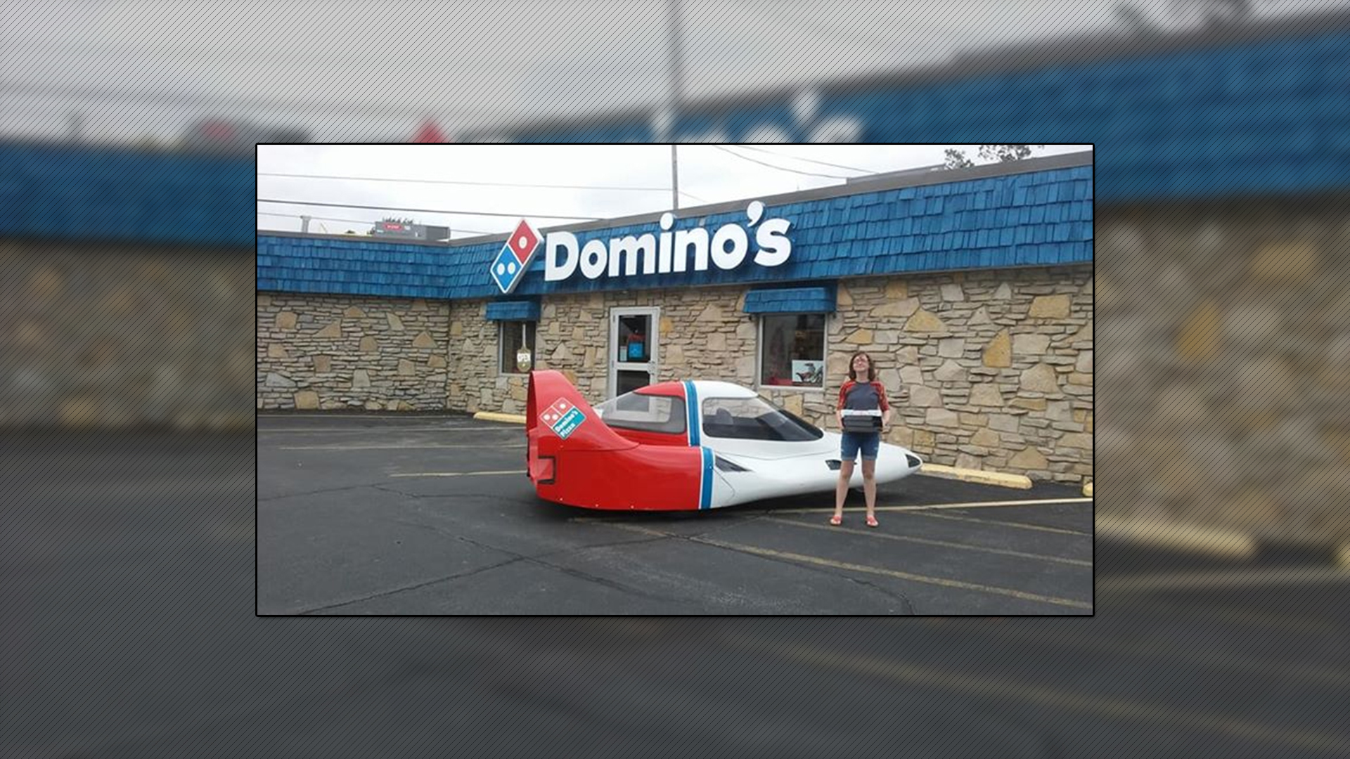 Treat Yourself to This Rare Tritan A2 Domino's Pizza Delivery Car
