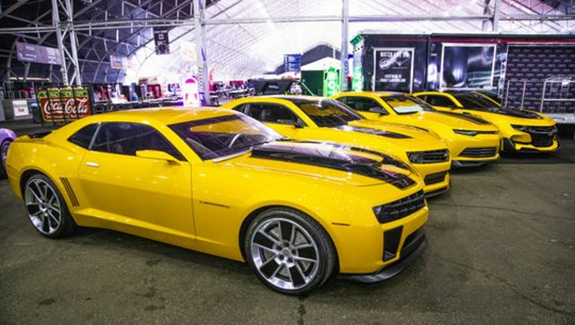 Four 'Bumblebee' Chevrolet Camaros Command $500,000 at Barrett-Jackson ...