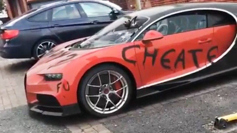 Here’s How This Bugatti Chiron Wound Up in a Copart Salvage Lot