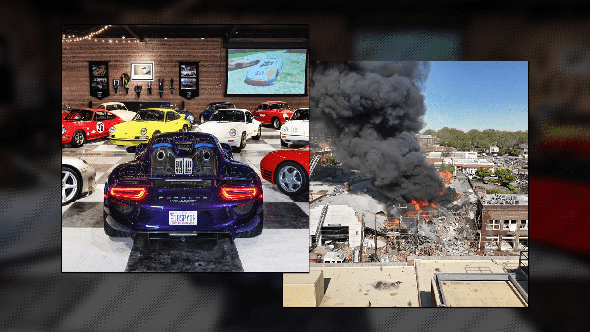 America's Largest Vintage Porsche Collection Heavily Damaged in Gas ...