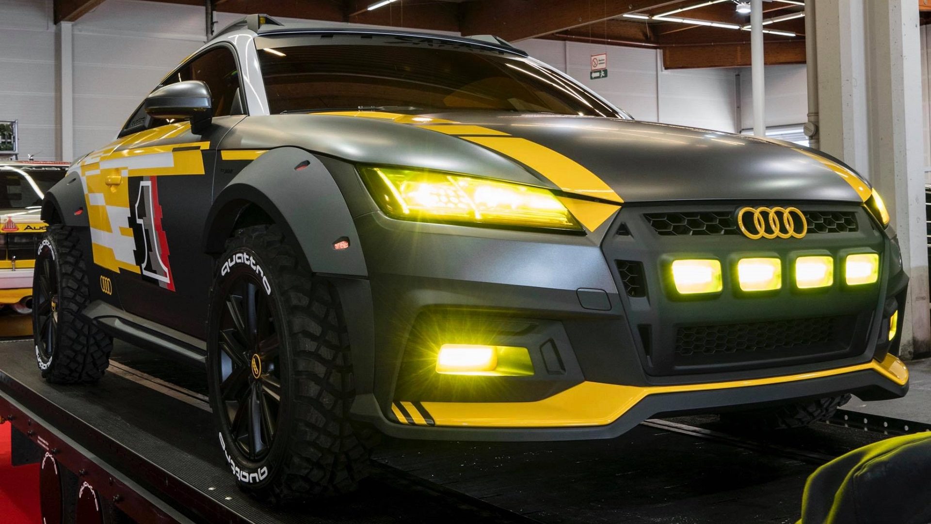This Rad Audi TT Safari Is the Perfect Blend of Style and Off-Road ...