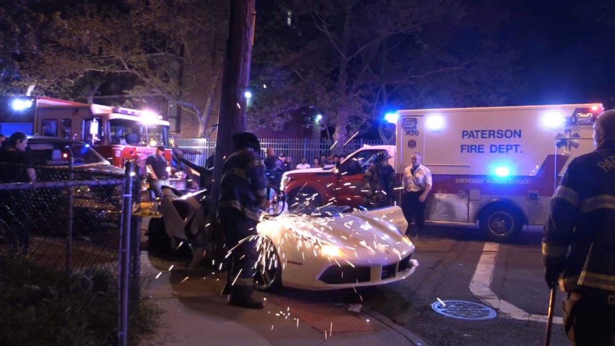 Ferrari 488 Ripped Apart by Firefighters to Rescue Driver After ...