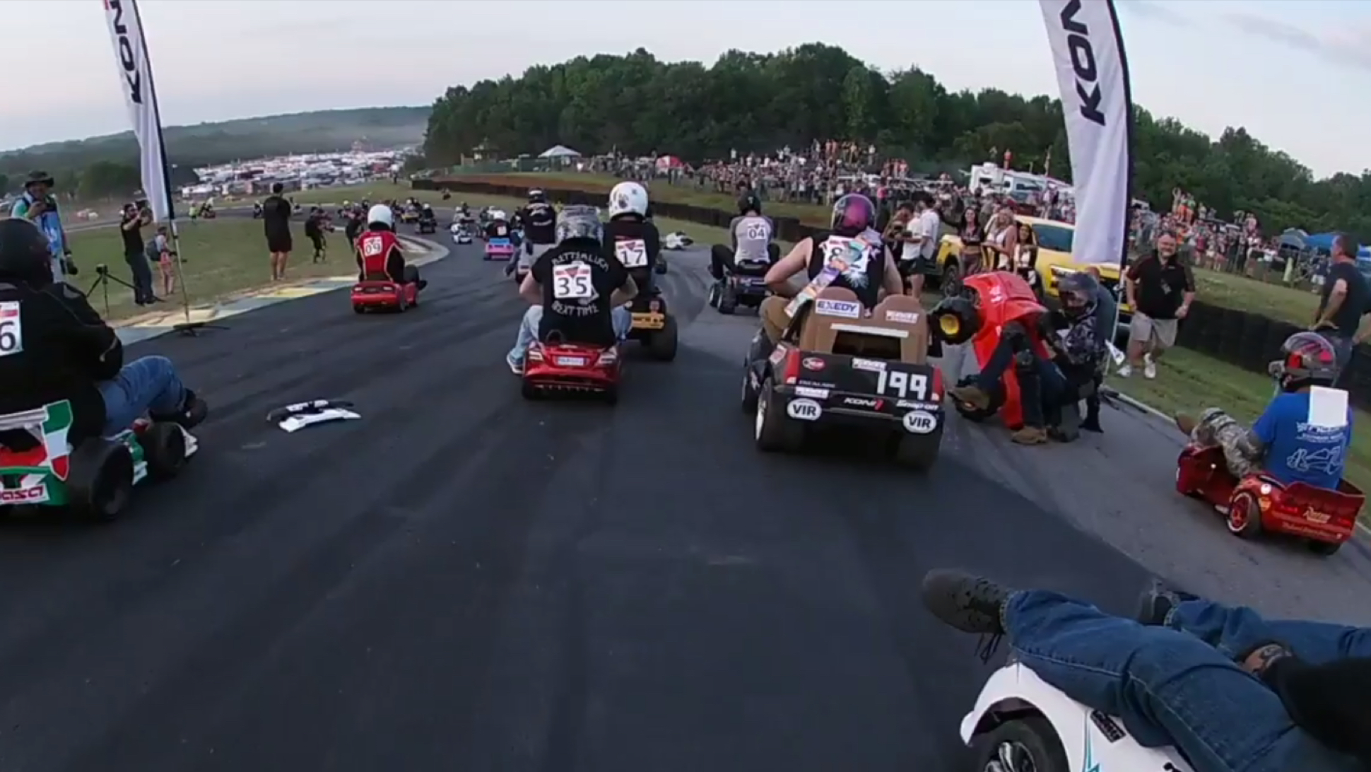 Downhill Power Wheels Racing for Grown-Ups Is the Absolute Pinnacle of ...