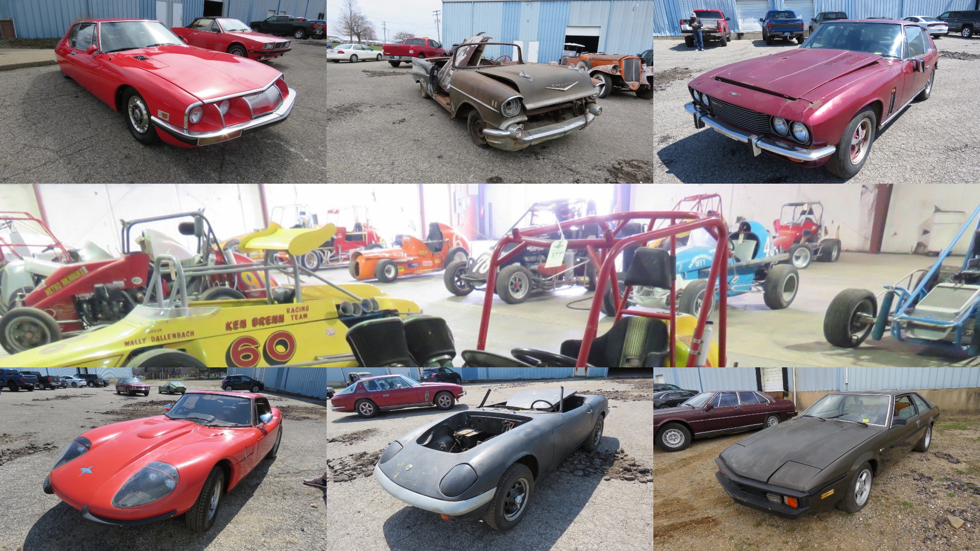 Massive Collection With Hundreds of Rare and Vintage Cars Unearthed ...