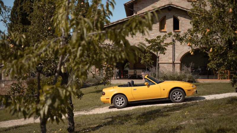 Good God, It's a 525-HP Mazda Miata With a Corvette V-8