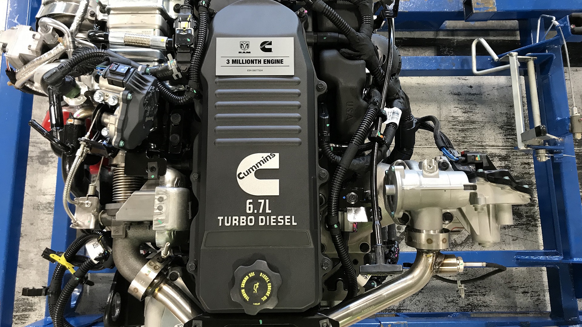 Cummins Celebrates Production of Three Millionth Diesel Engine for Ram ...