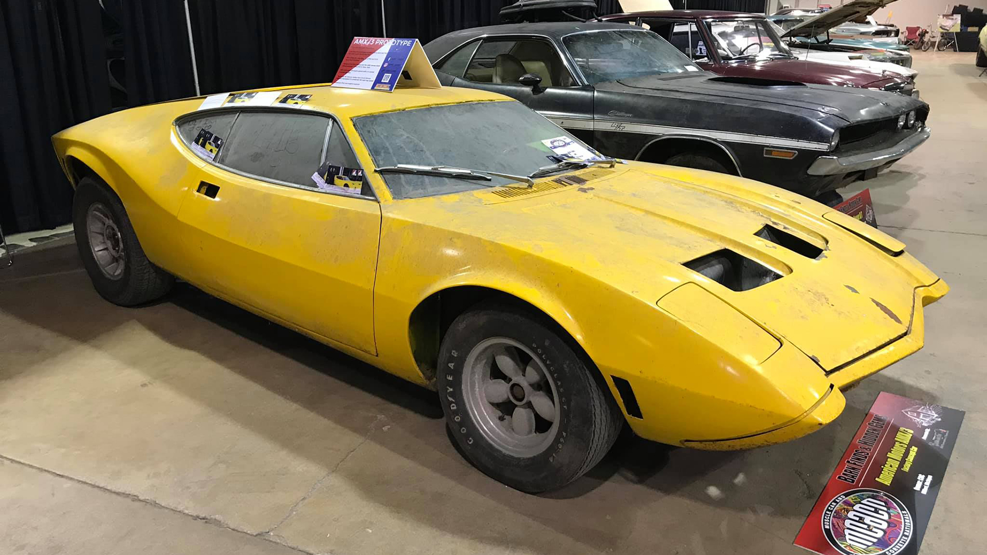 First-Ever AMC AMX/3 Prototype Bound for Restoration After Sitting for ...