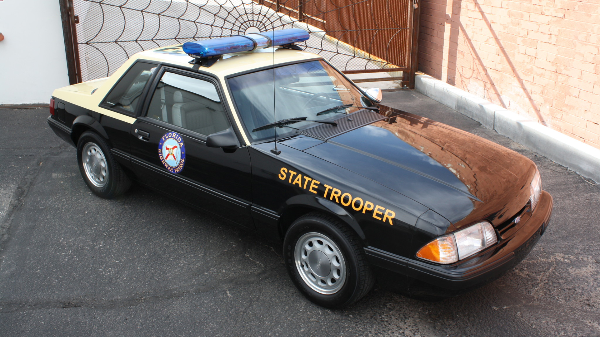 This Justice-Loving 1992 Ford Mustang SSP Highway Patrol Car Is a ...