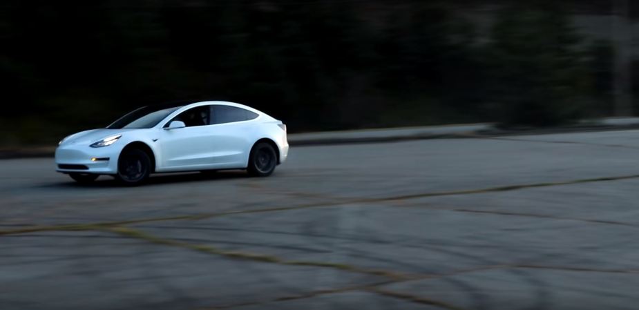 Tank Tracks Turn the Tesla Model 3 Into a Surprisingly Capable Off-Roader