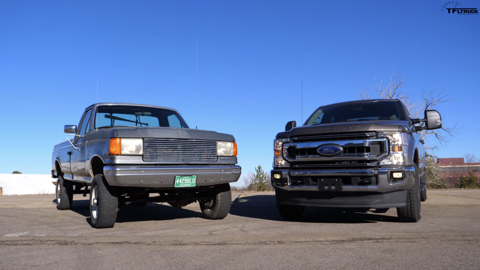 Here's How a New 7.3-L Ford Super Duty Pickup Compares to One From 30 ...