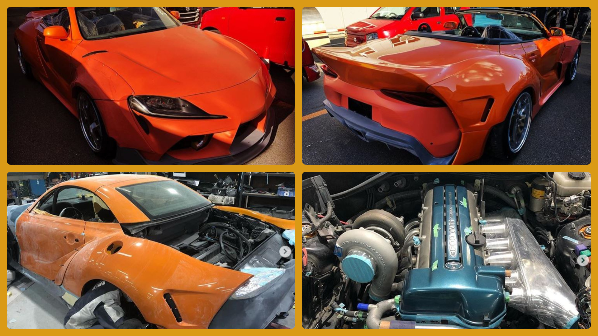 This 2020 Toyota Supra Convertible Is Actually an Old Lexus Underneath