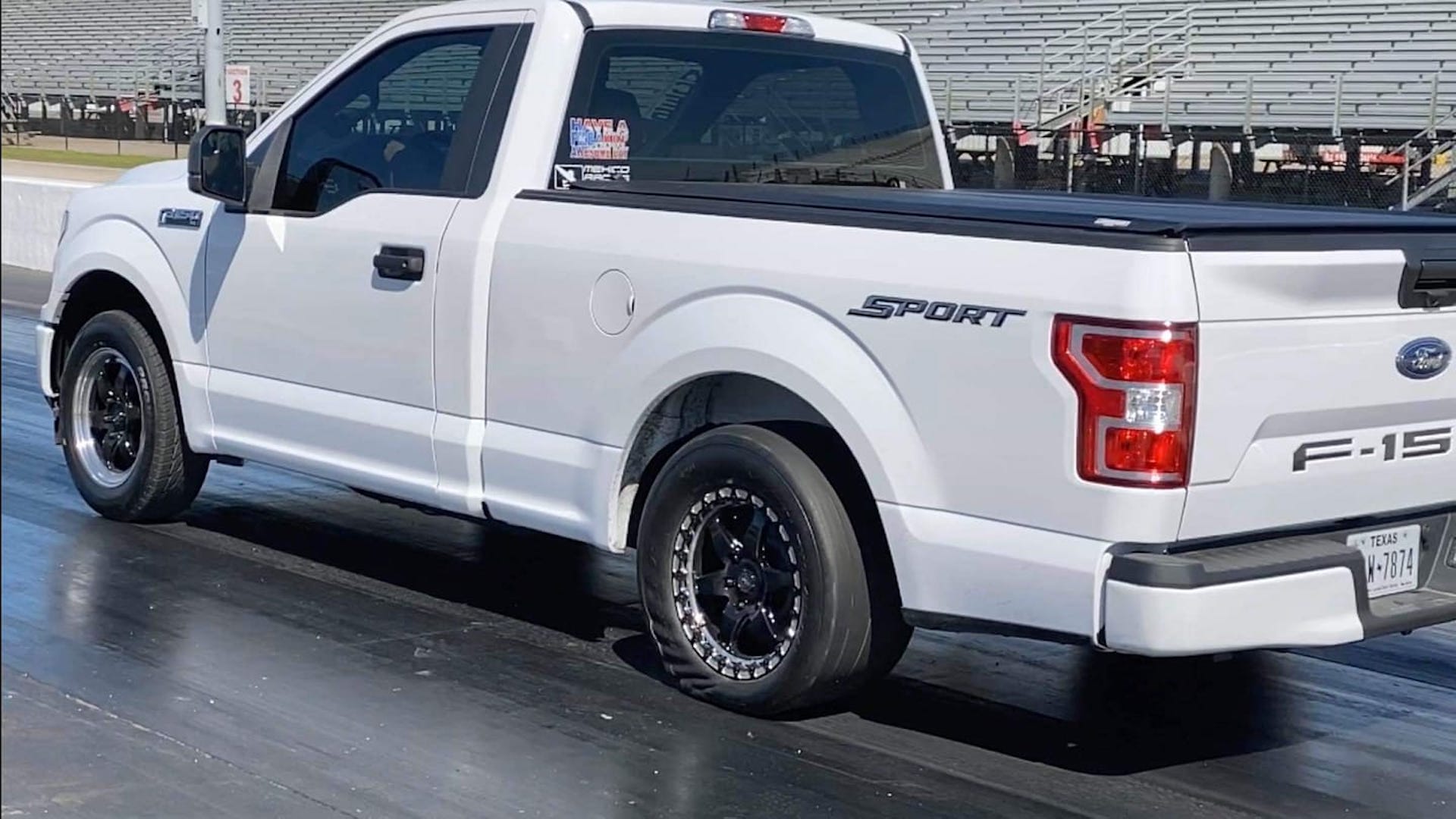 Watch This 1,100-HP Ford F-150 Drag Truck Run an Eight-Second Quarter-Mile