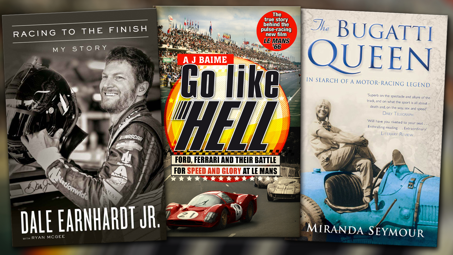 Here Are the Best Motorsports Books to Read While You're Stuck Inside