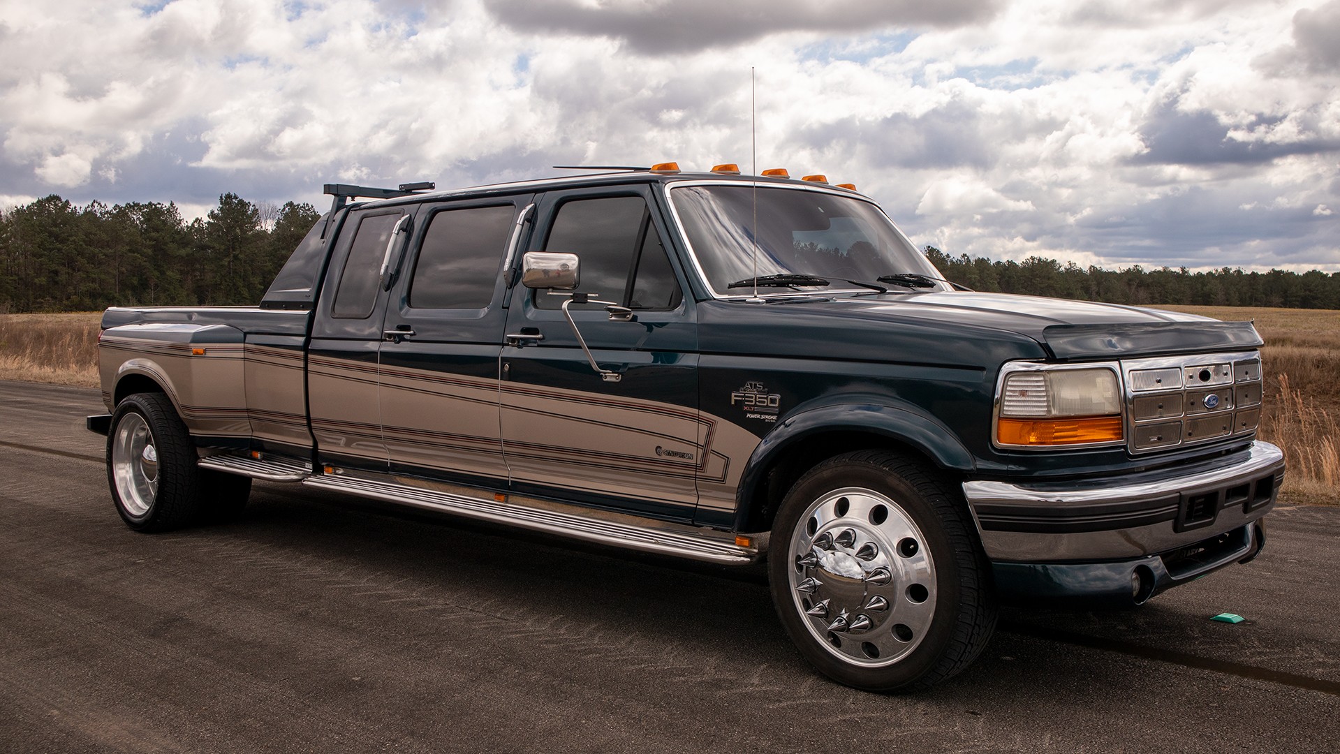 This Ford F-350 Centurion Power Stroke 7.3L Has an Interior as Plush as ...