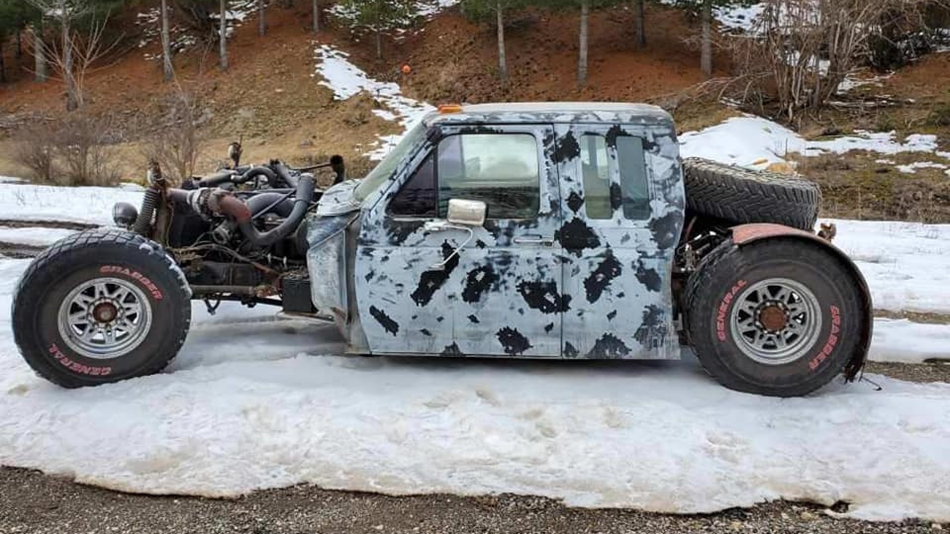 This Ford F-250 Super Duty Rat Rod Is 2020 In Pickup Truck Form