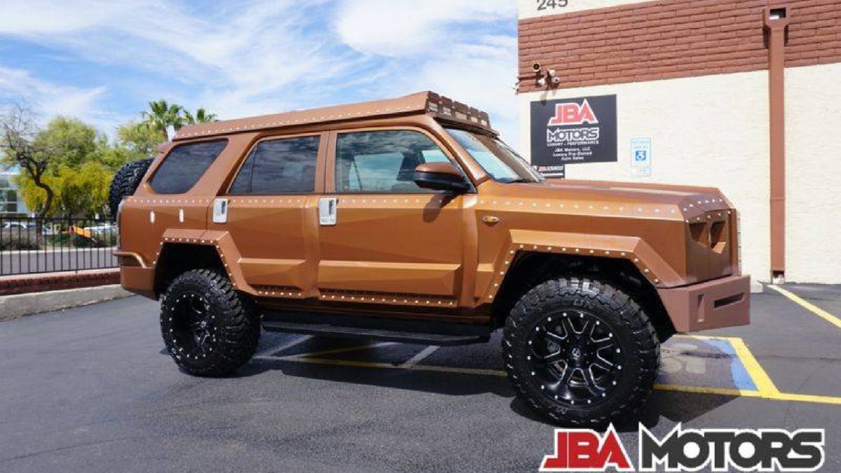 There's a 227-Mile Toyota 4Runner Hiding Under This Extreme Armor Plating