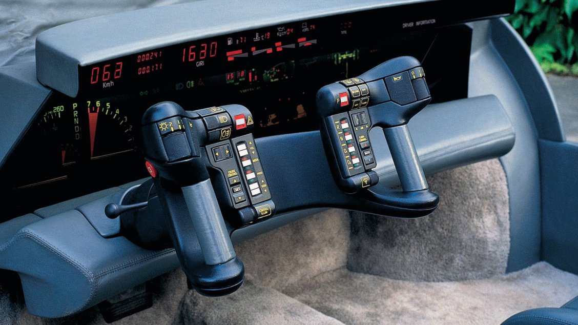The 1986 Oldsmobile Incas Had The Wildest Dashboard You've Never Seen