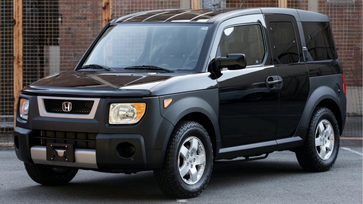 2005 Honda Element Bravely Attempts to Ride S2000/Civic Si/Integra Type ...