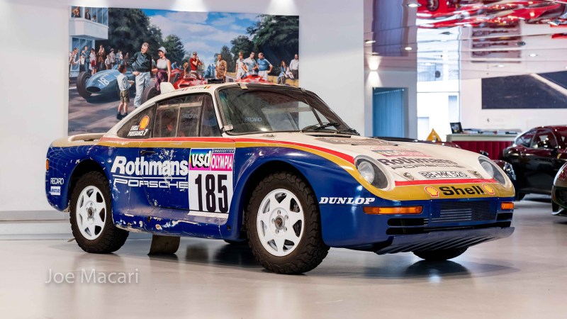 Paris-Dakar Porsche 959 in Rothmans Livery Sells for Colossal $5.9 Million
