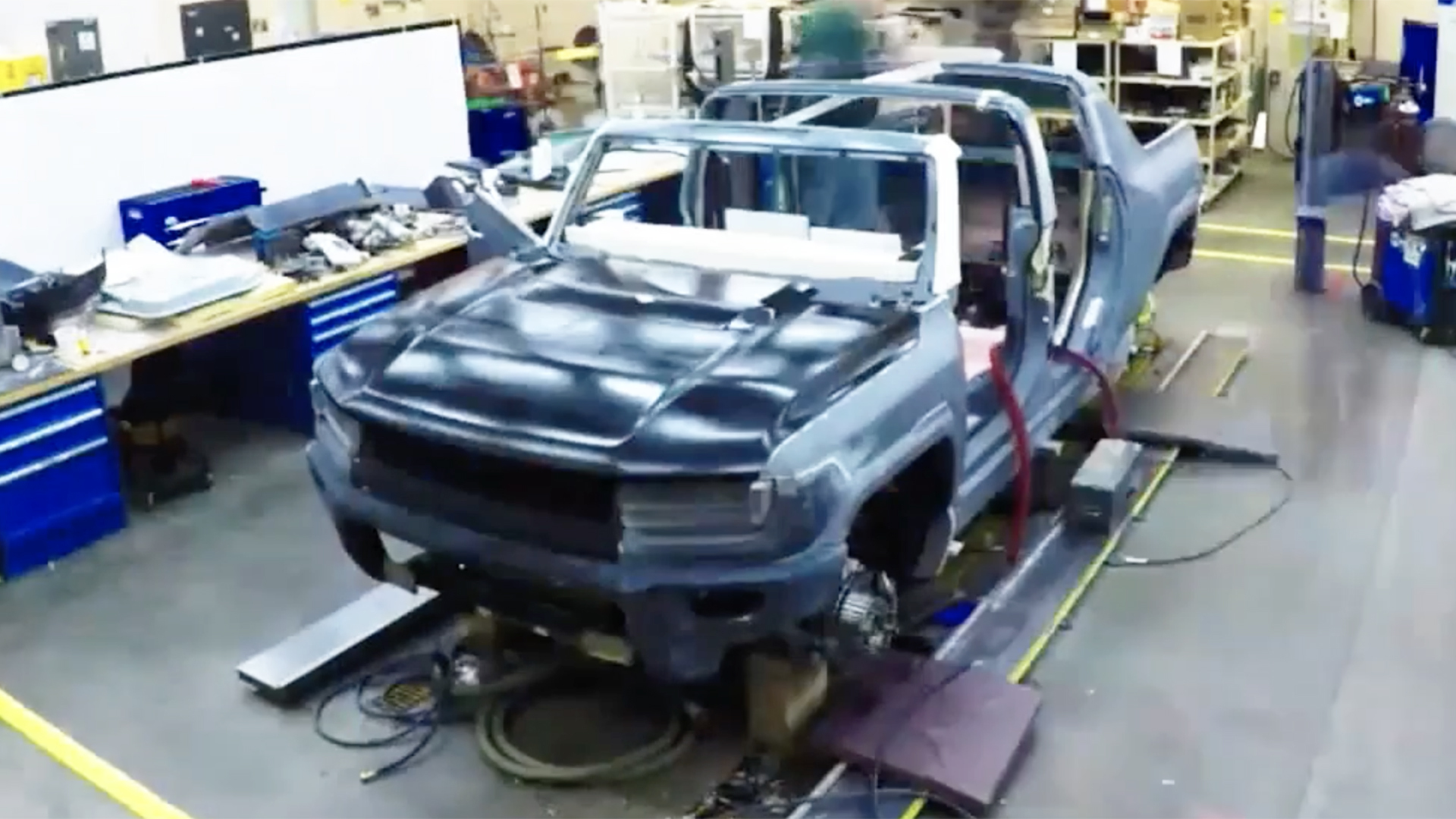 Here's Your First Look at the Upcoming GMC Hummer Electric Truck