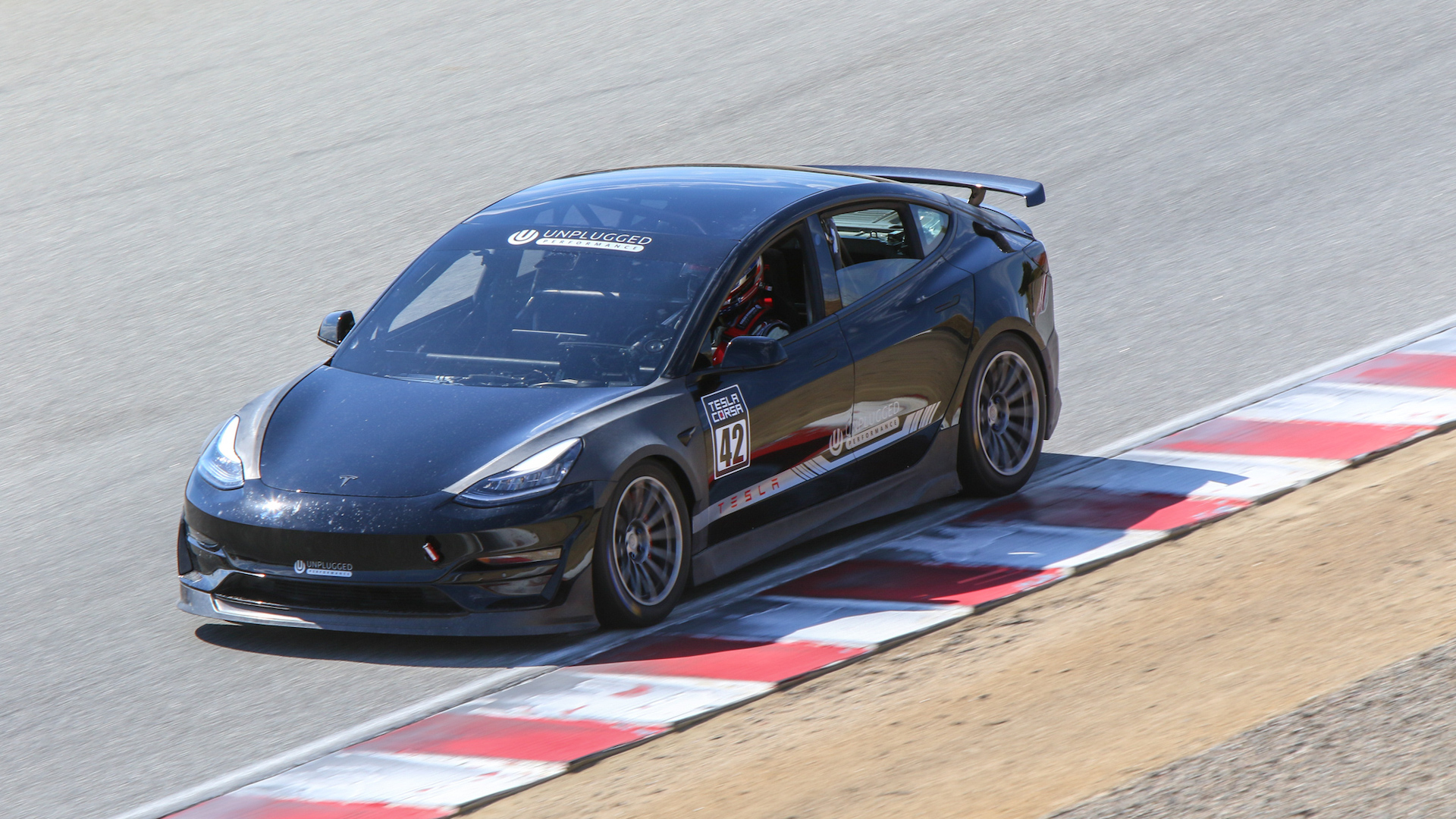 Modified Tesla Model 3 Trashes Model S Plaid's Laguna Seca Lap Record