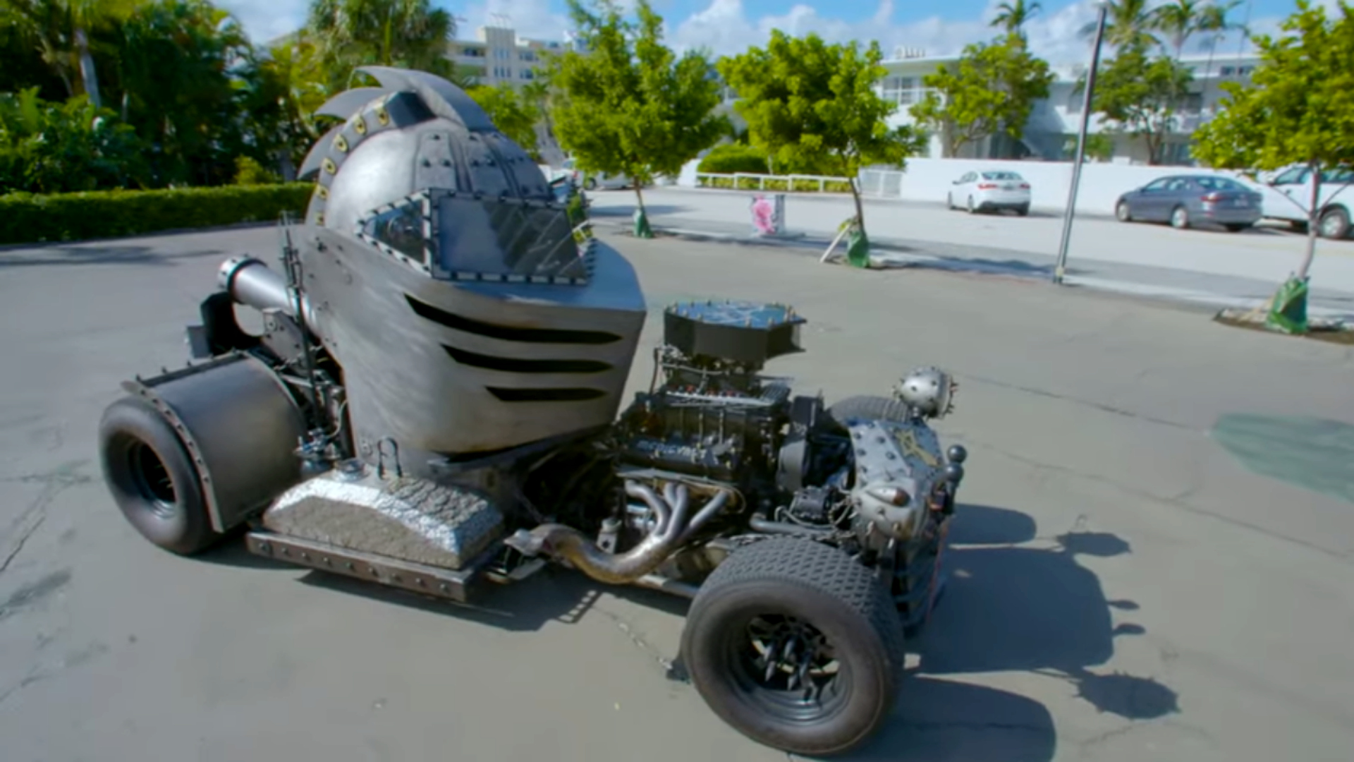 This 1000HP Knight's Helmet Hot Rod is So Metal