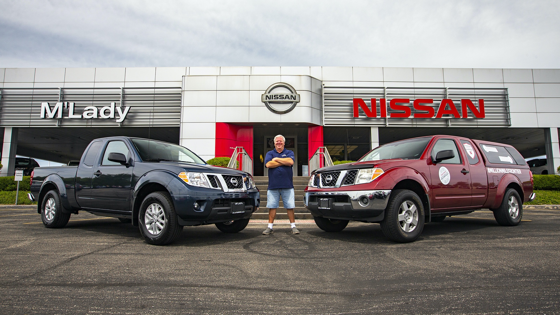 That Million-Mile Nissan Frontier Just Retired to the Factory That Built It