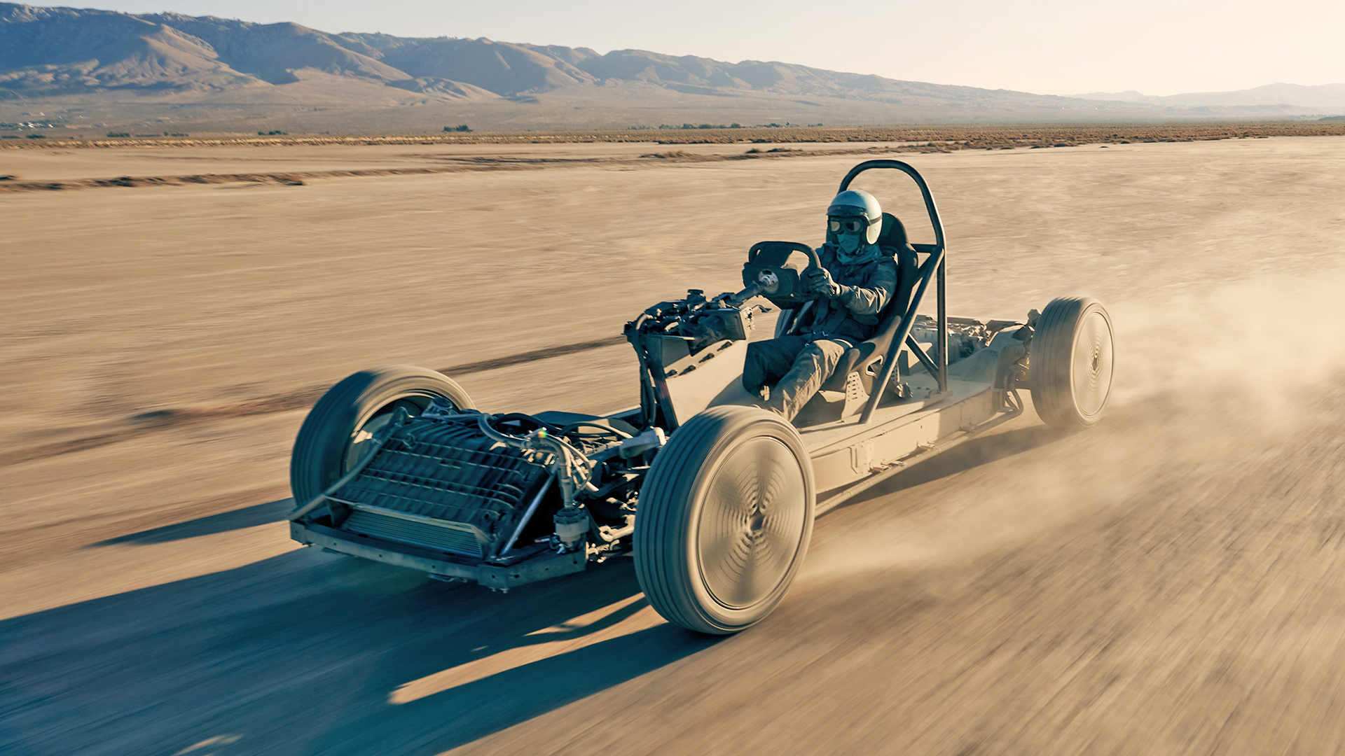 Thrashing Canoo’s Bare EV Skateboard Platform Around the Desert Looks ...