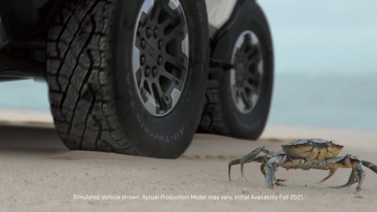 Here’s Your First Look at the Electric GMC Hummer’s Crab Walk Mode in ...