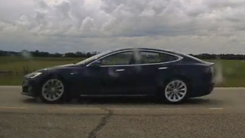 Watch as Tesla's Autopilot Almost Steers Model 3 Into Oncoming Train