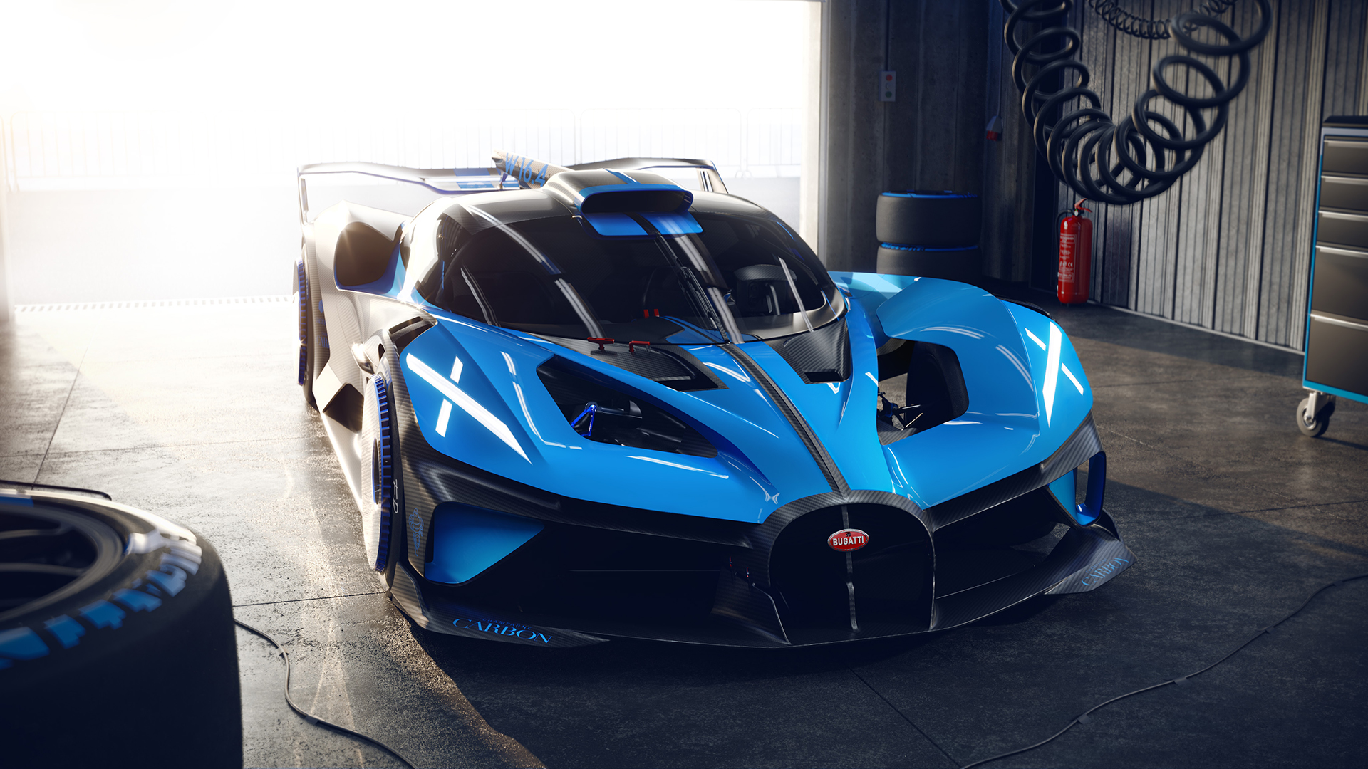 The Bugatti Bolide Concept Is an Ultralight Track Car With an 1,825-HP ...