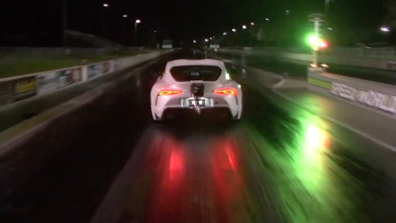 Mk4 Toyota Supra Breaks Stick-Shift Record With Six-Second Quarter-Mile Run