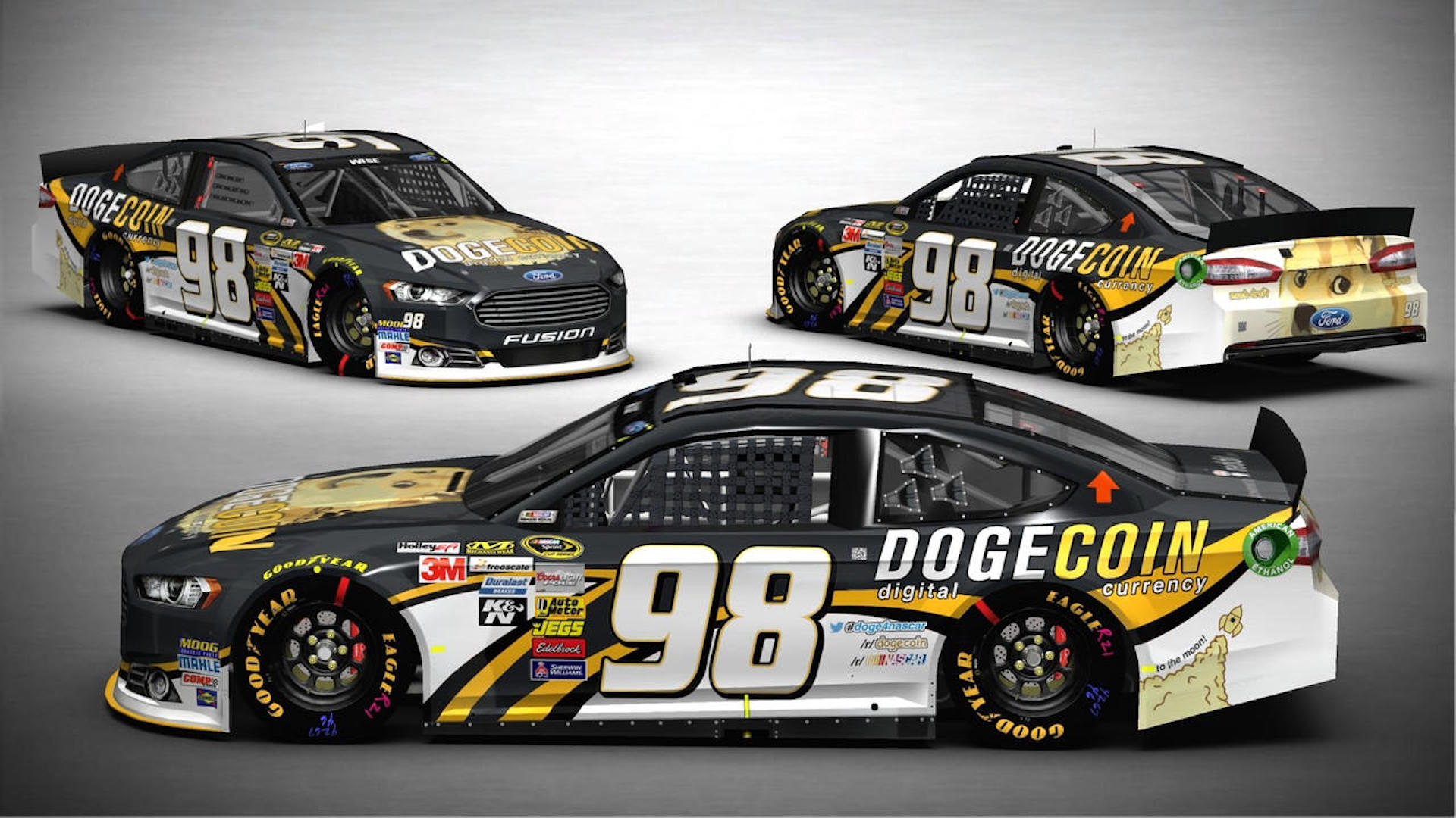 Dogecoin in NASCAR: When a Speedy Shiba Inu Stormed Talladega