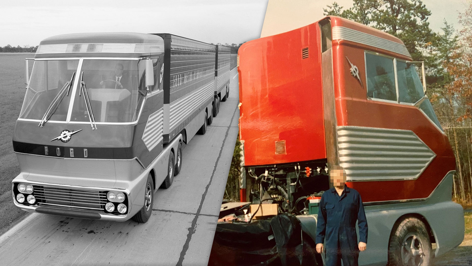 We Found Ford's Incredible Turbine-Powered Semi-Truck 'Big Red' That's ...