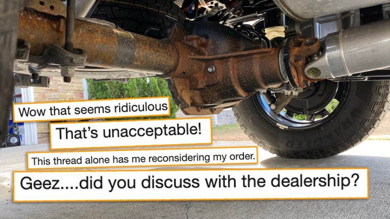 Backyard Crash Test Shows How Dangerous a Rusty Truck Frame Can Be