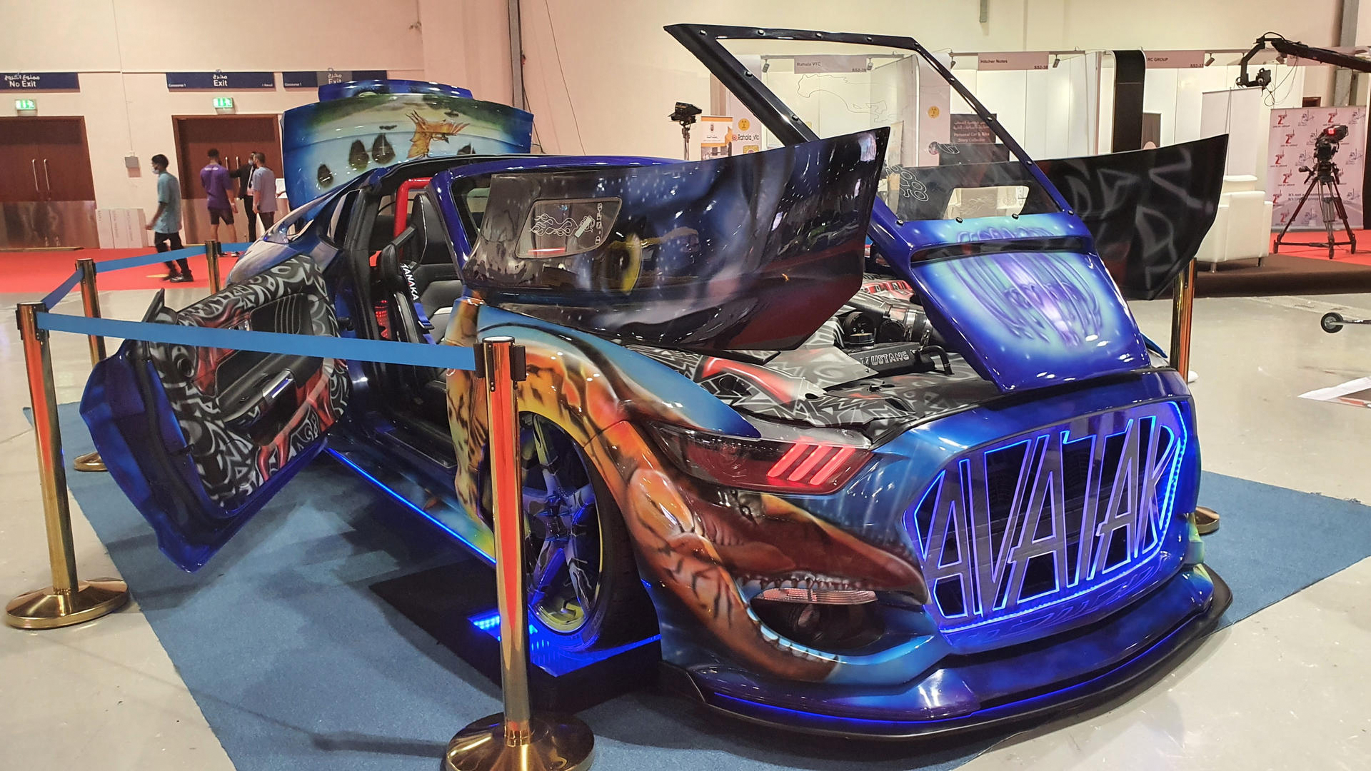 This Avatar-Themed Ford Mustang Monstrosity Was Built to Crush the ...