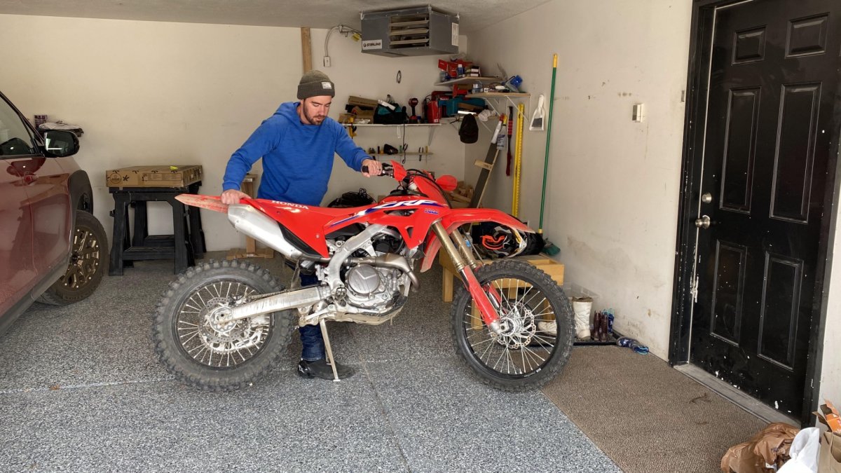 How To Turn a Motorcycle Using Its Kickstand