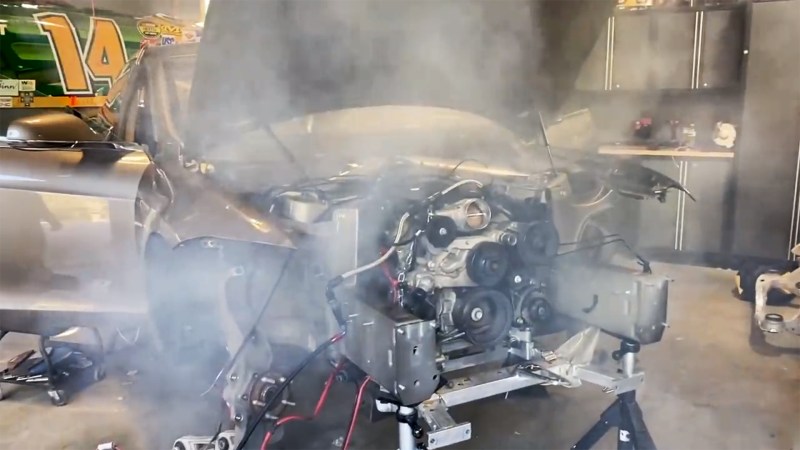 Watch a Tech Drill Into a Full Gas Tank and Start a Massive Fire