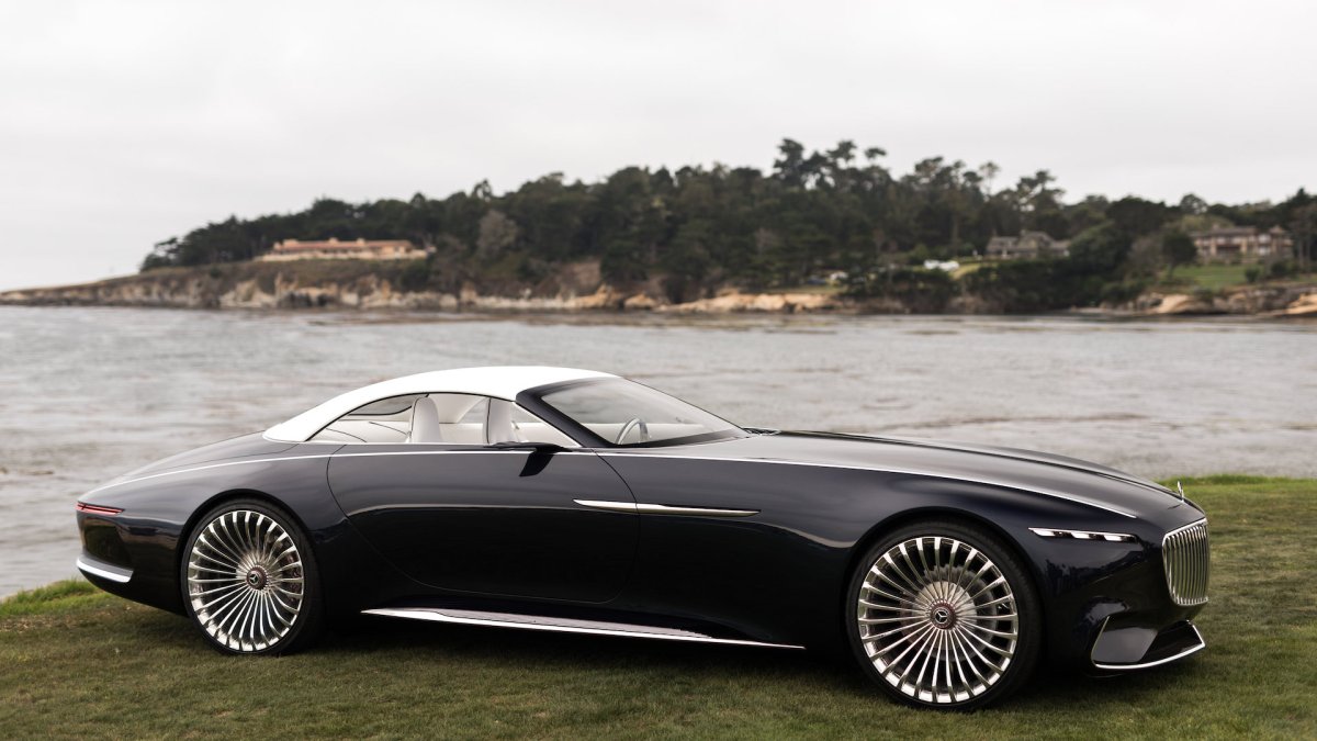 Michael Keaton's Batman Drives Swanky Vision Mercedes-Maybach 6