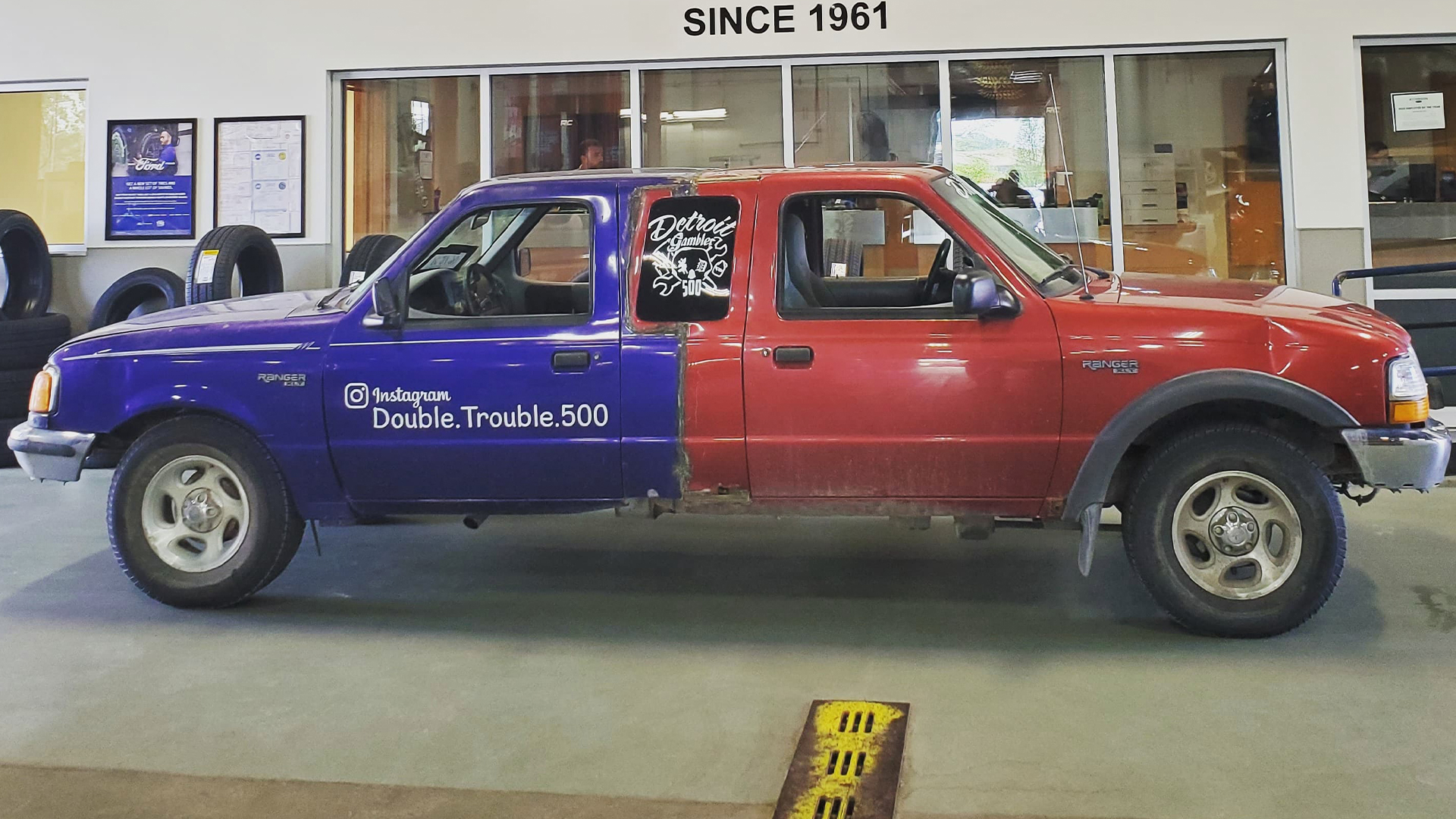 Two-Headed Ford Ranger Rally Truck Proves You Can Do a Lot With Three ...