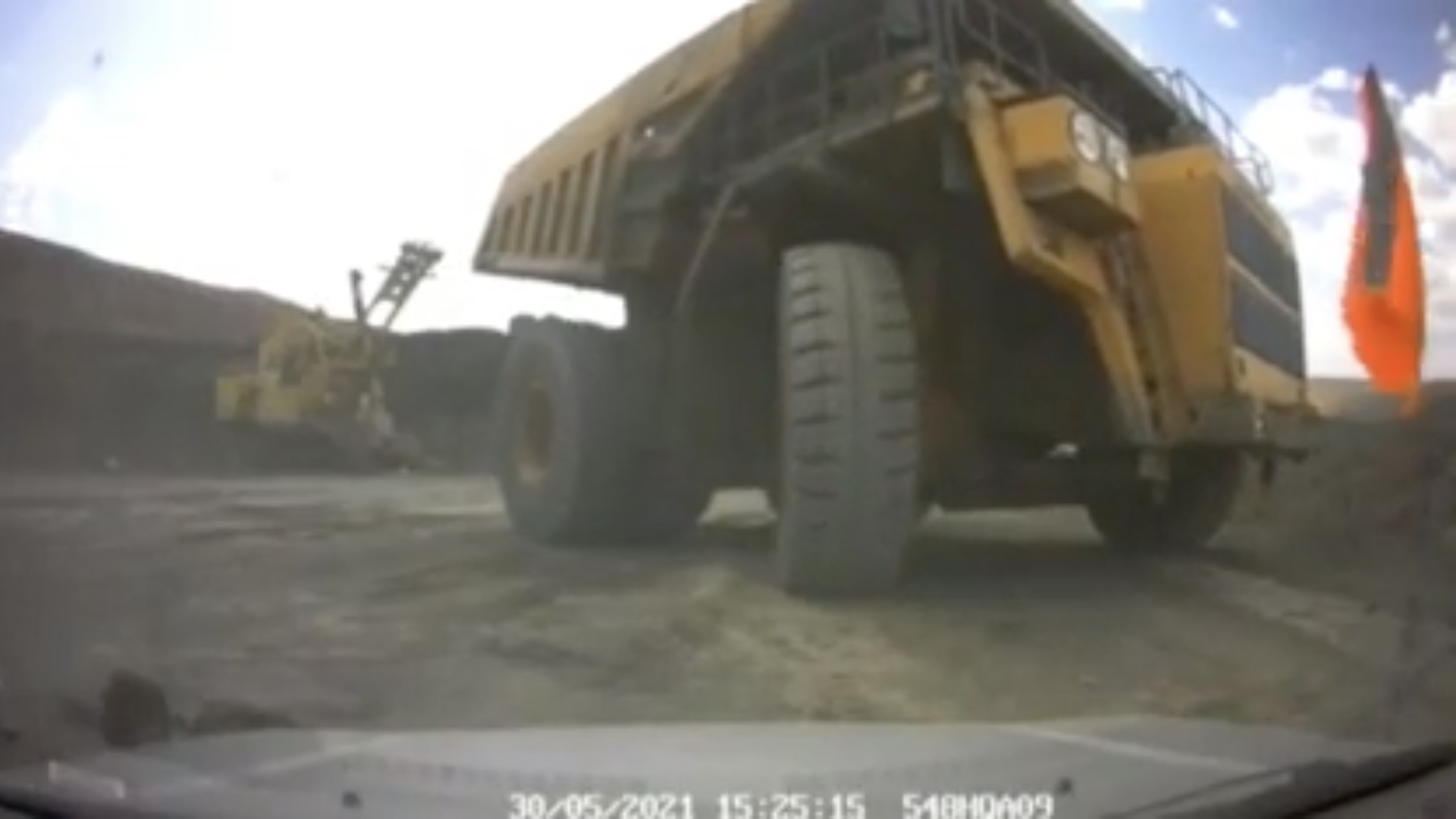 Dash Cam Captures Moment a Giant Mining Truck Crushes an Occupied SUV