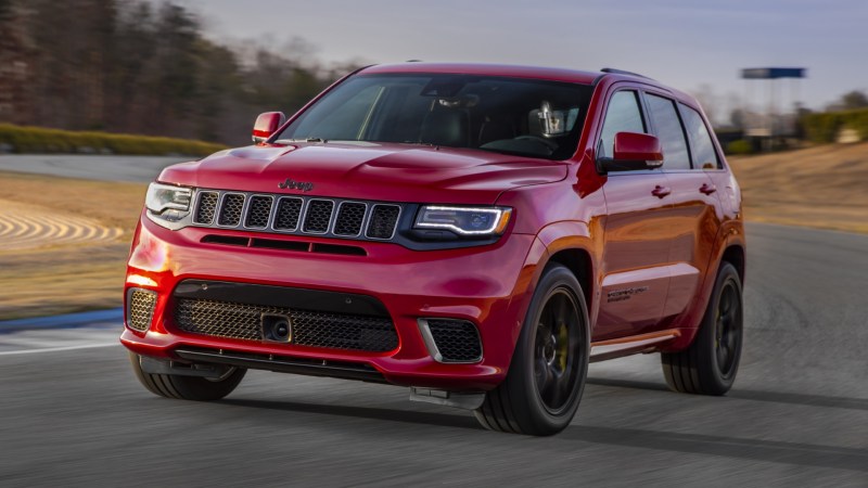 New Video Shows YouTuber Driving 707 Horsepower Jeep Grand Cherokee ...
