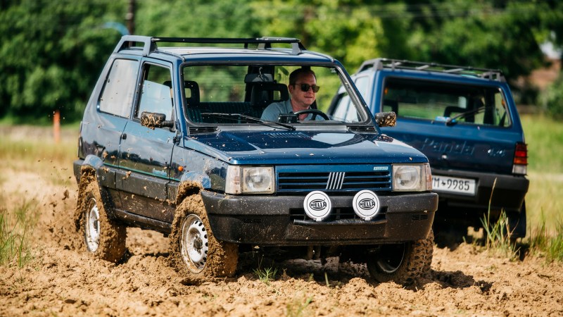 Vintage Fiat Panda 4x4 Born Again as All-Electric Adventurer