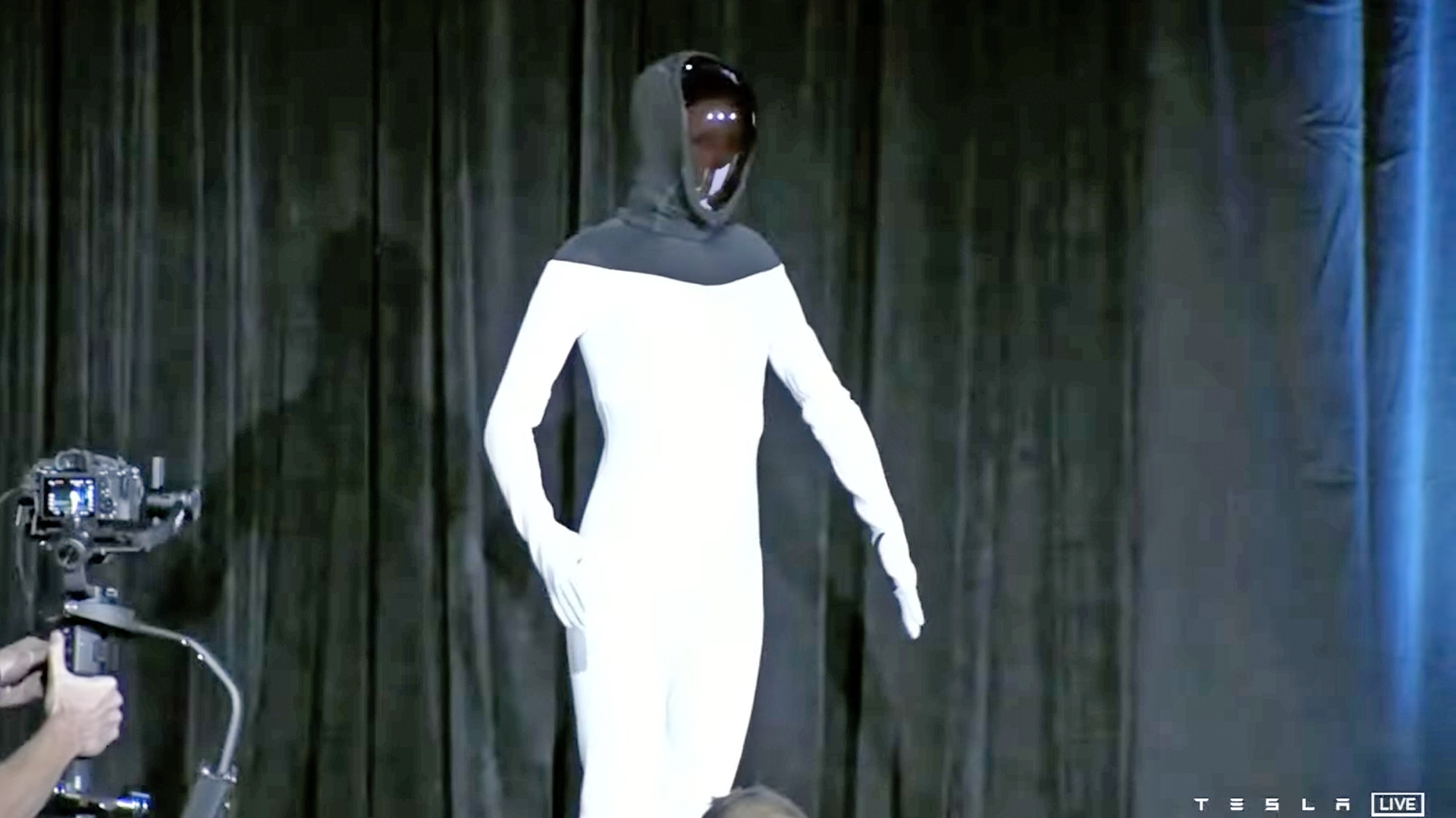 Human in Robot Costume Actually Good Metaphor for How Close Tesla Is to ...