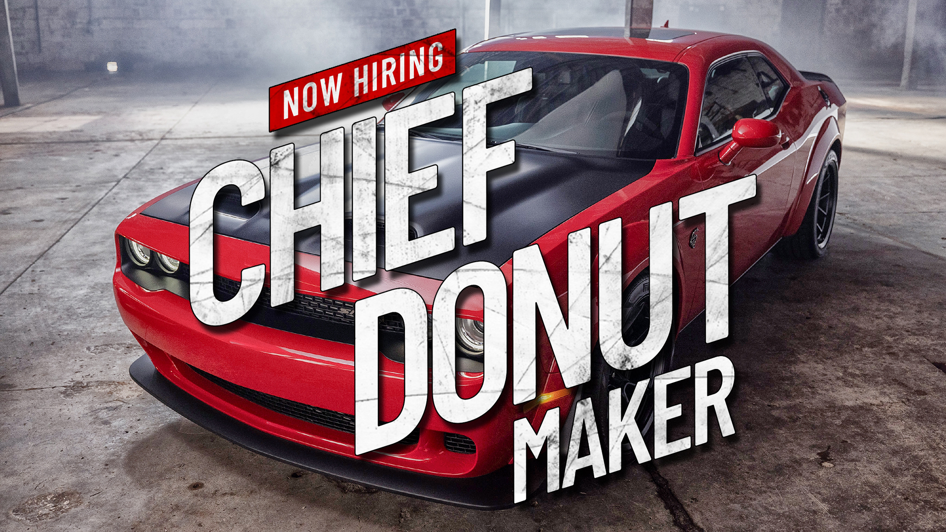 Here's How to Apply for Dodge's 'Chief Donut Maker' Job and a Free Hellcat